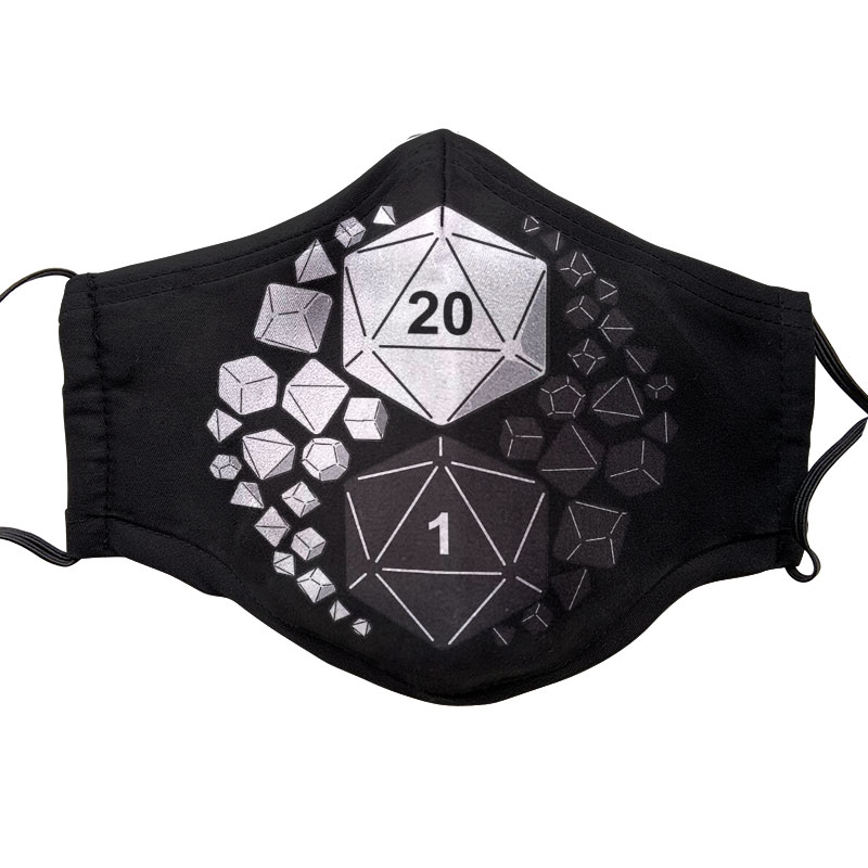Dungeons & Dragons Face Mask 3A - BUCKPRINTS