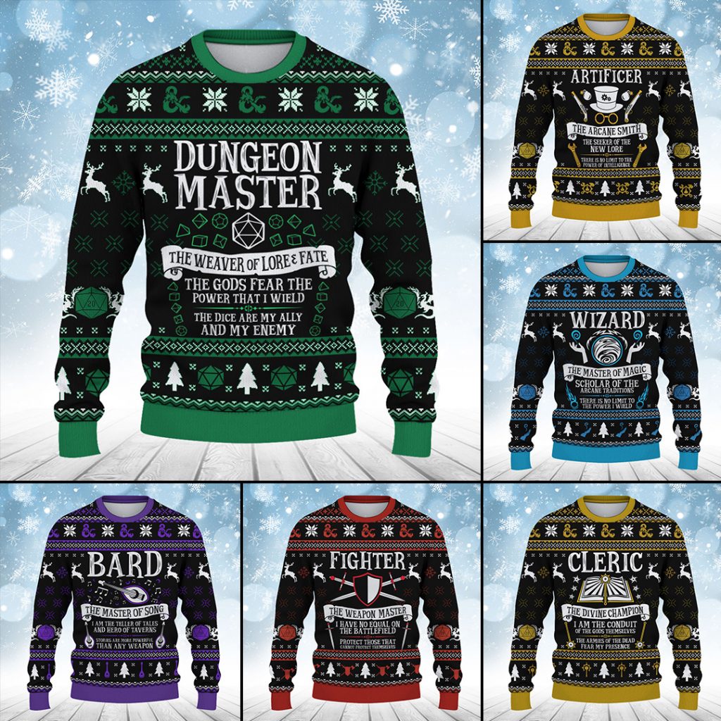 BEST DND CLASS SWEATER - BUCKPRINTS